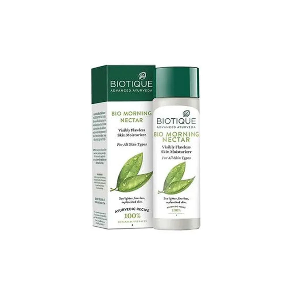 Buy Biotique Visibly Flawless Skin Moisturizer For All Skin Types Morning Nectar 120 ml at thesparkleindia Thesparkleindia